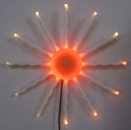 3D Printed Sun Clock Page